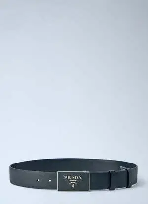 Prada Saffiano Leather Belt