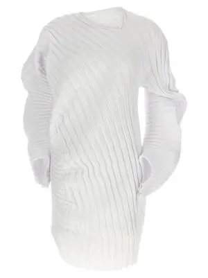 Issey Miyake Knit Top - White