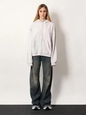 Balenciaga Cotton Hooded Sweatshirt - Multicolor