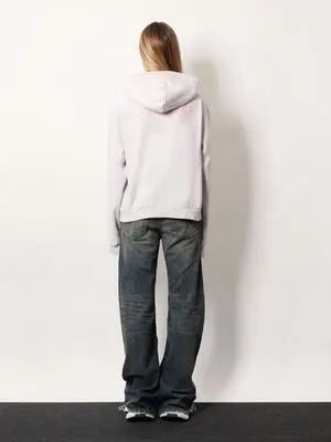 Balenciaga Cotton Hooded Sweatshirt - Multicolor