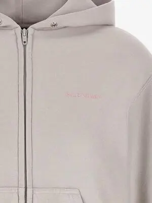 Balenciaga Cotton Hooded Sweatshirt - Multicolor