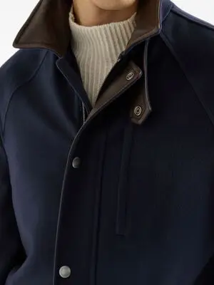 Brunello Cucinelli Wool Caban Coat