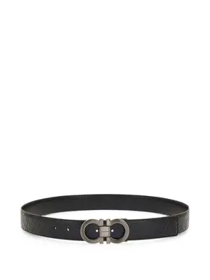 FERRAGAMO Gancini Leather Belt