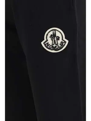 Moncler Tracksuit Pants With Drawstring And Logo