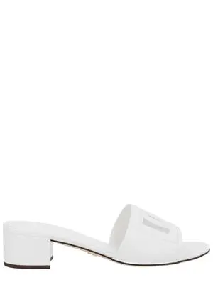 Dolce & Gabbana Heeled Sandal - White