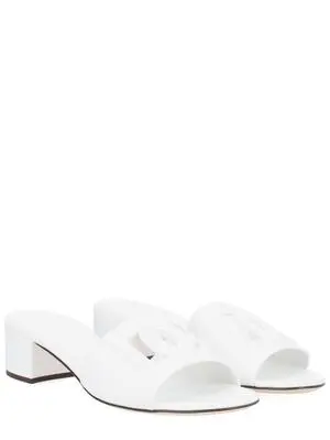 Dolce & Gabbana Heeled Sandals - White