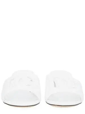 Dolce & Gabbana Heeled Sandals - White