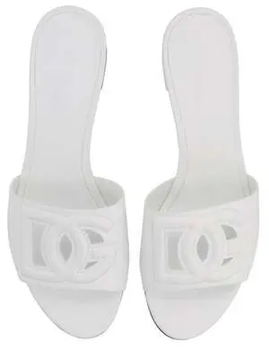 Dolce & Gabbana Heeled Sandals - White