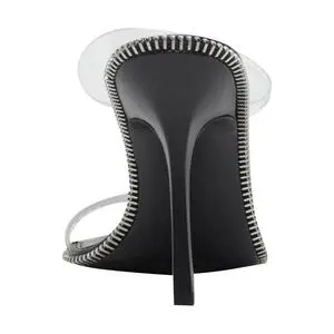 Alexander Wang Nova Double Strap Heeled Sandals - Black