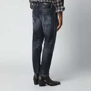 Dsquared2 Slim Washed Jeans With Distressed Details