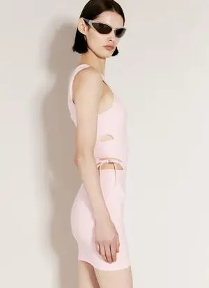 Vetements Deconstructed Bikini Dress - Pink