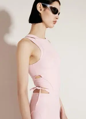 Vetements Deconstructed Bikini Dress - Pink