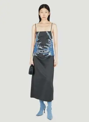 Y/project Satin Whisker Dress
