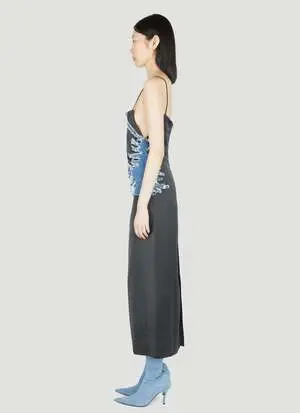 Y/project Satin Whisker Dress