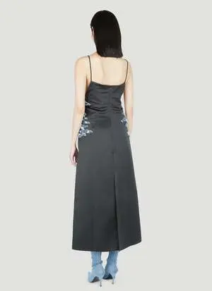 Y/project Satin Whisker Dress