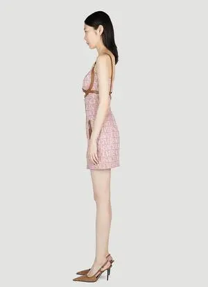 Versace Cut-out Medusa Dress