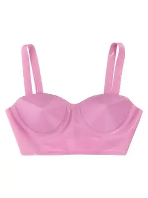 MAISON MARGIELA Latex Bra - Pink