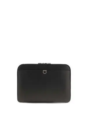 FERRAGAMO Gancini Document Holder - Black