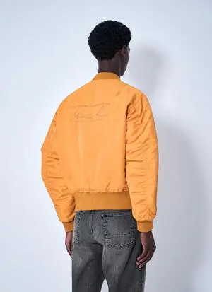 Martine Rose Bomber Jacket With Ribbed Trims
