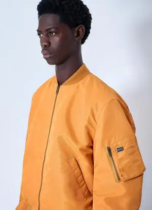 Martine Rose Bomber Jacket With Ribbed Trims