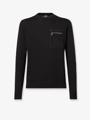 Fendi Virgin Wool Sweater - Multicolor
