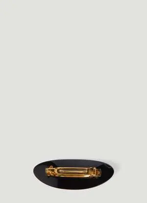 Balenciaga Logo Applique Hair Clip