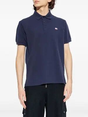 Etro Logo Cotton Polo Shirt