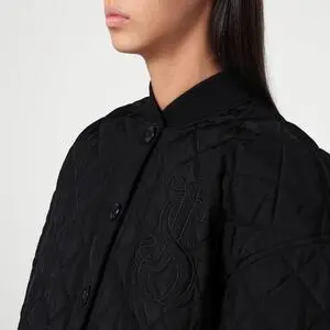 JIL SANDER Quilted Bomber Jacket