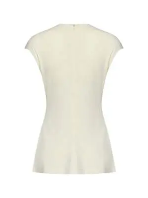 TOTEME Ecru Fluid Jersey Everyday Top