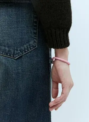 Bottega Veneta Loop Leather Bracelet