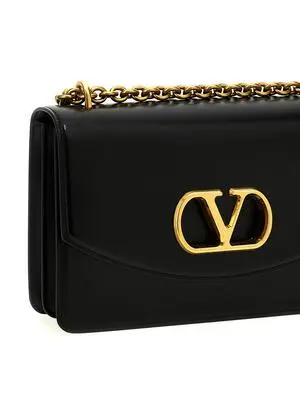 Valentino Garavani Vain Shoulder Bag - Black