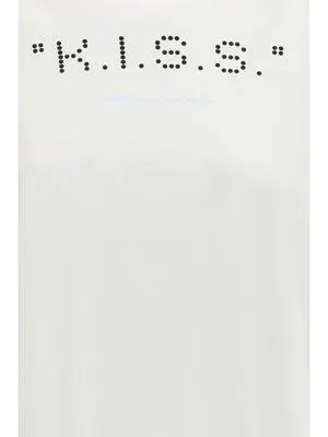 Off-White Kiss Quote T-shirt