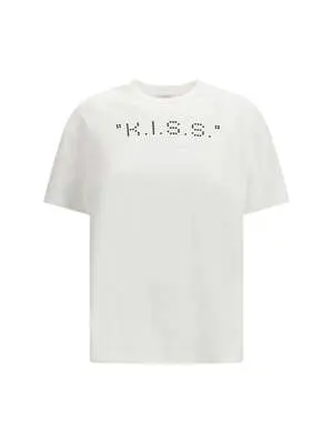 Off-White Kiss Quote T-shirt - White
