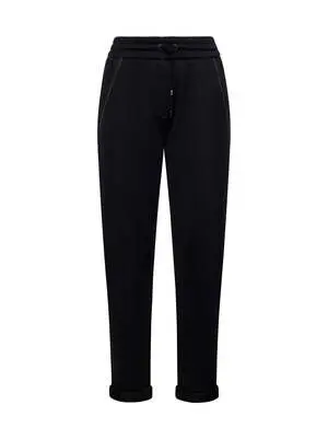 Brunello Cucinelli Cotton And Silk Jogging Pants - Multicolor