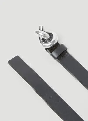 Bottega Veneta Knot Leather Belt