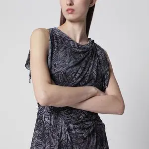 Isabel Marant Étoile Silk Mini Dress - Blue