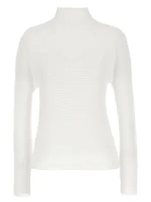 Issey Miyake Wooly Pleats' Blouse - White