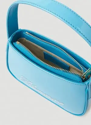 Blumarine Logo Embellished Shoulder Bag