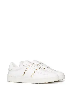 Valentino Garavani Rockstud Untitled Leather Sneakers