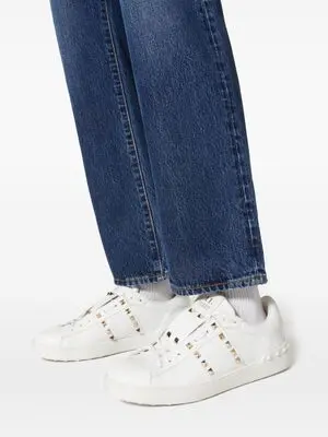 Valentino Garavani Rockstud Untitled Leather Sneakers
