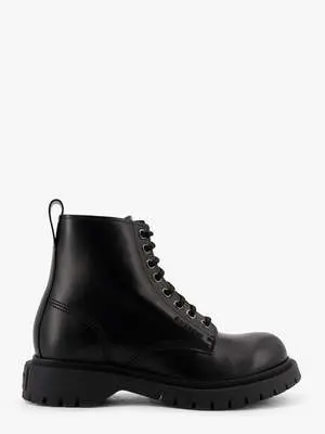 Givenchy Leather Ankle Boots - Black