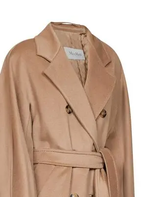 Max Mara 101801 Icon Madame Belted Coat - Multicolor