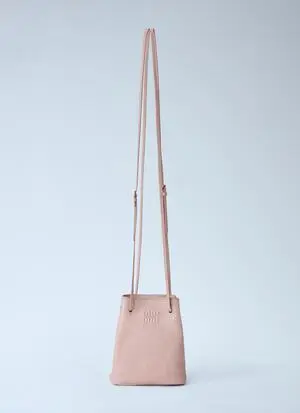 Miu Miu Nappa Leather Mini Bag - Pink