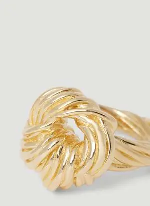 Bottega Veneta Twisted Knot Ring
