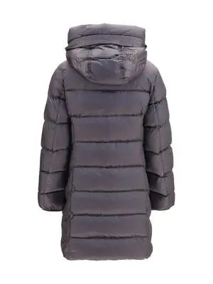 PARAJUMPERS Puffer Jacket Marion In Quilted Nylon - Gray