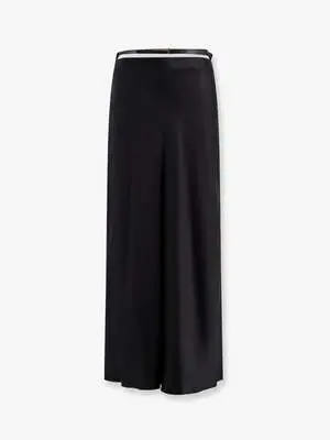 TOM FORD Silk Midi Skirt - Black