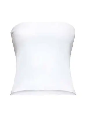 BRUNELLO CUCINELLI Brunello Cucinelli Women White Jersey Bandeau Top