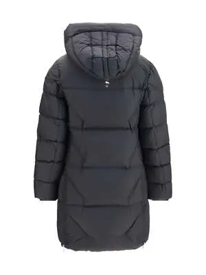 PARAJUMPERS Janet Long Puffer Jacket - Black