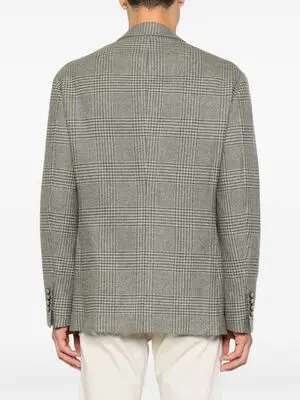 Brunello Cucinelli Wool Single-breasted Jacket - Multicolor