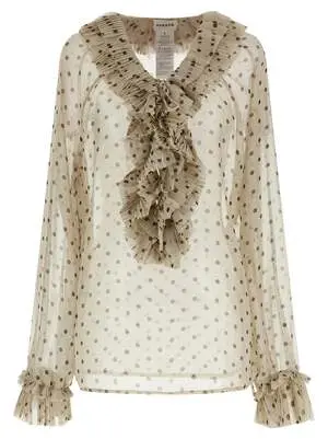 P.a.r.o.s.h Pallina' Blouse - Cream